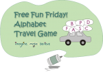 Free Fun Friday - Alphabet Travel Game - Imagine. Make. Believe